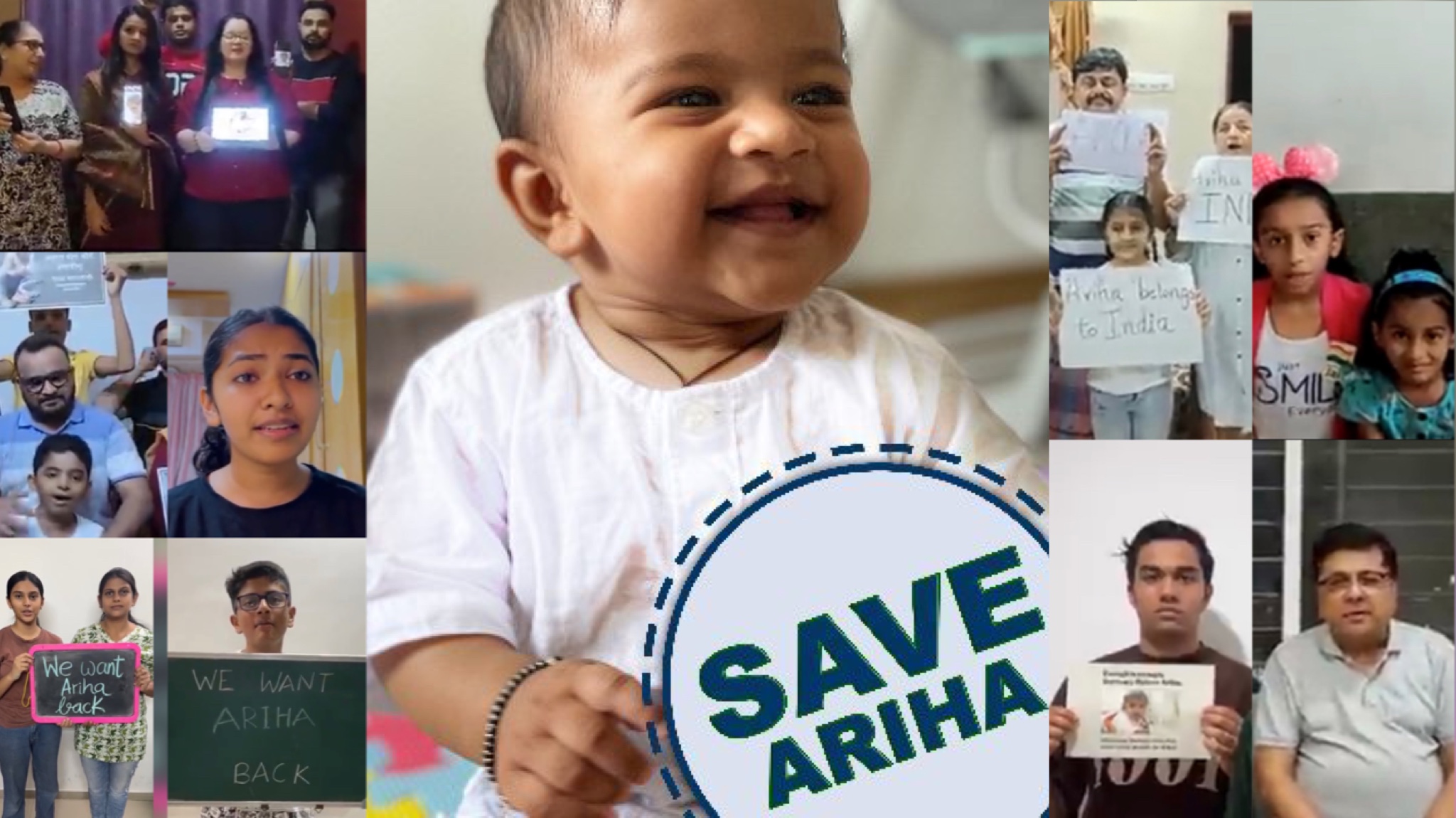 Heartbreaking Battle for Baby Ariha: Indians Rally to Bring Her Home ...