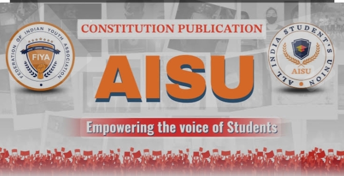 ALL INDIA STUDENT UNION CONSTITUTION LAUNCHED : NEW ERA FOR STUDENTS ...