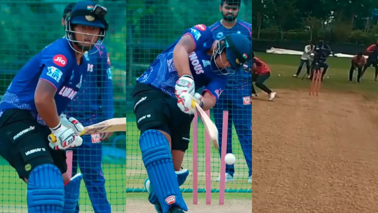 Vaibhav Suryavanshi’s Blazing Shot Nearly Hits Camera Crew During RR Shoot - News Tap One